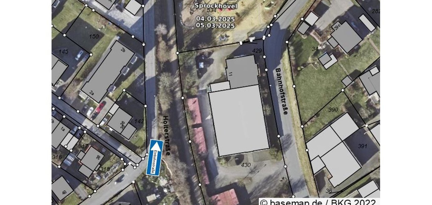 Teilstück Hölterstraße wird zur Einbahnstraße | Stadt Sprockhövel